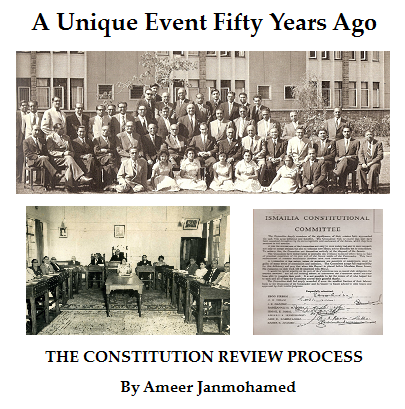 Fifty Years Ago: Presentation of Recommendations to His Highness the ...