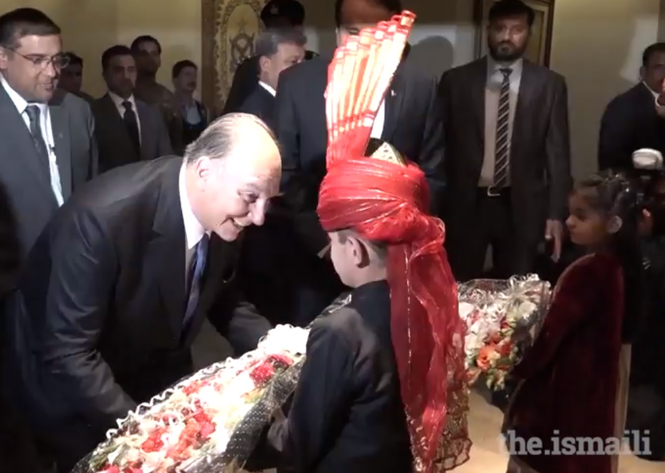 A Chitral boy’s special moment with his beloved 49th Imam, His Highness ...