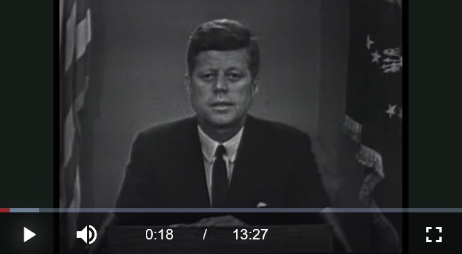 June 11, 1963: President John Kennedy on Civil Rights, as 2 black ...