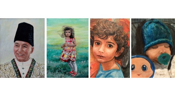 Artistic Expressions: Mobina Marani Presents Beautiful Portrait ...